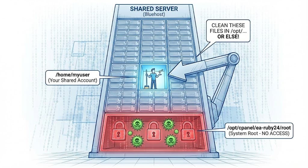 Who Hacked Who? Finding Root-Level Malware on Bluehost Servers - MD Pabel